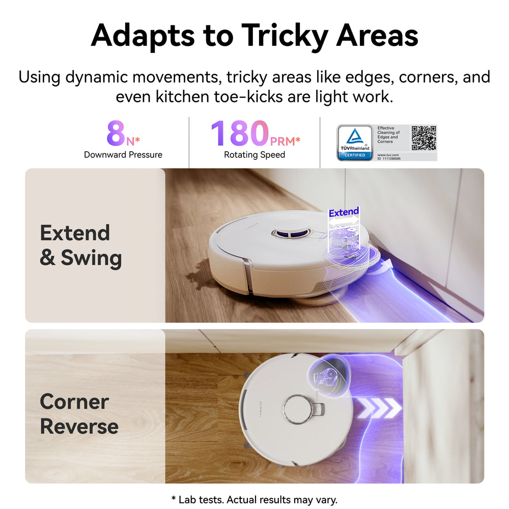 Robot Vacuum & Mop | Narwal Freo Z10 Robotic Vacuum and Mop Cleaner - Covers Every Angle Wi ...