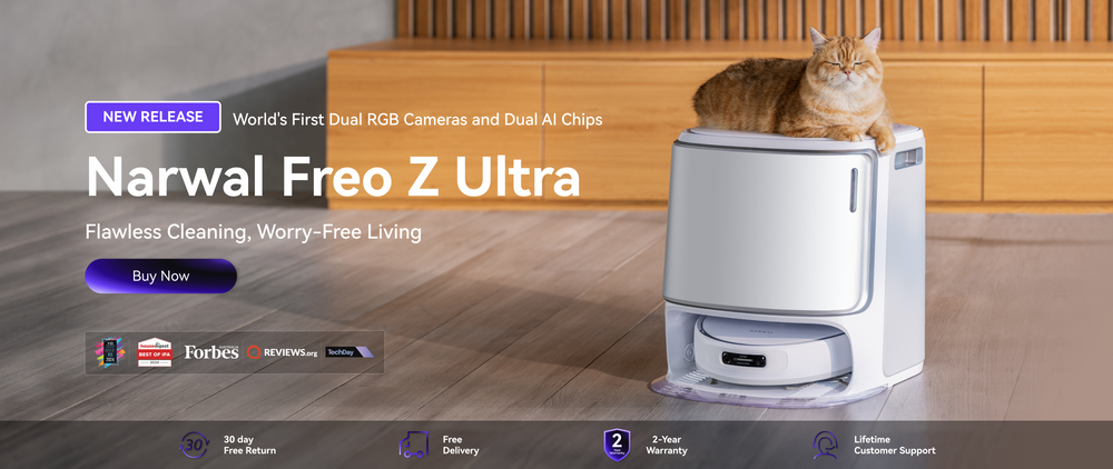 Robot Vacuum & Mop | Narwal Freo Z Ultra - Clean Before You Even Notice – Narwal AU Official